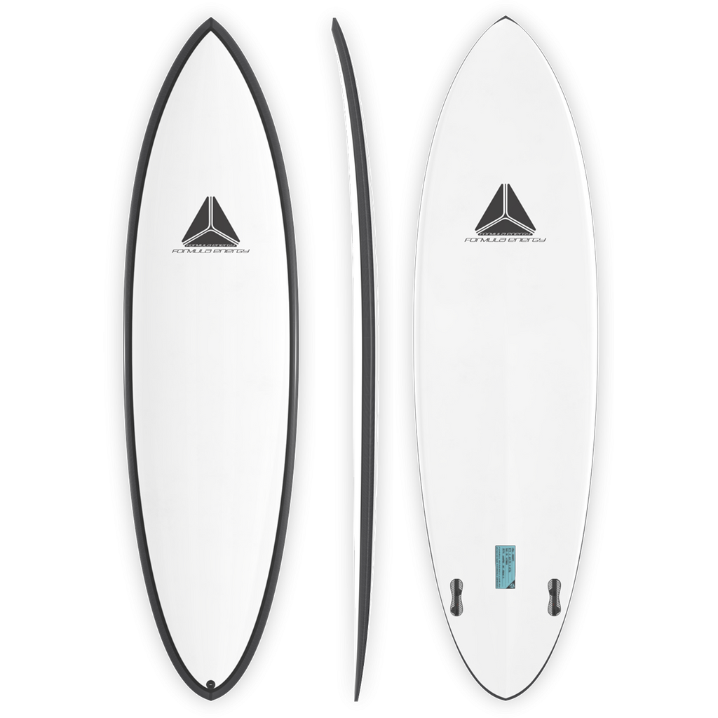 Mid Length Beak Twin Fin | Formula Energy